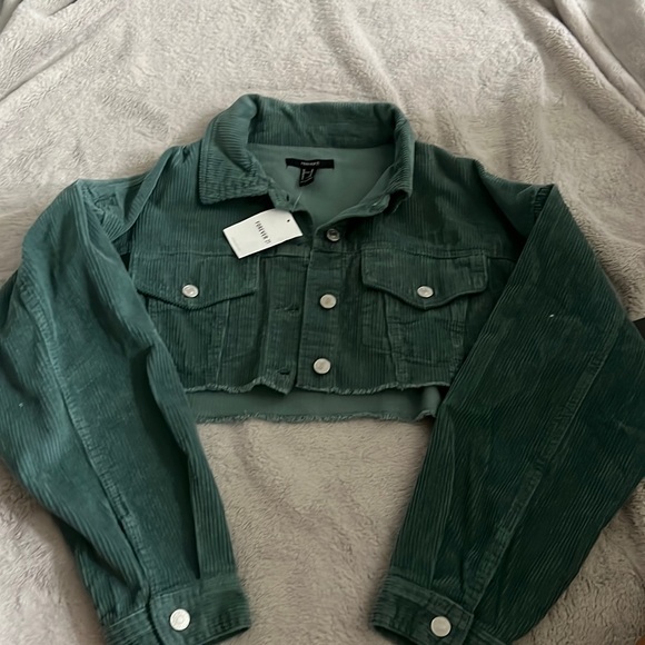 Forever 21 | Jackets & Coats | Green Jacket | Poshmark